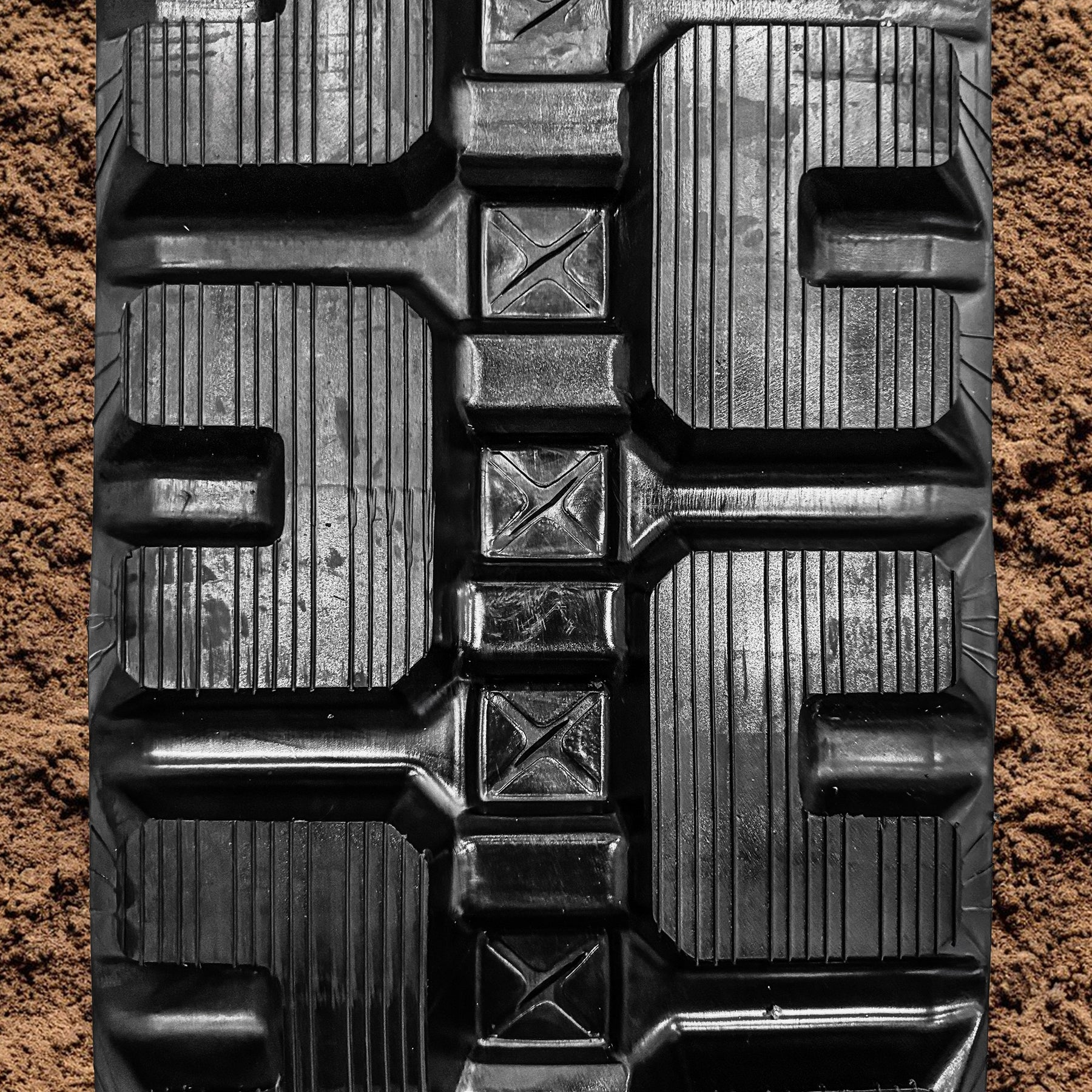 Kubota SVL75-3 Premium Heavy Duty Rubber Track - C-Lug Tread Pattern